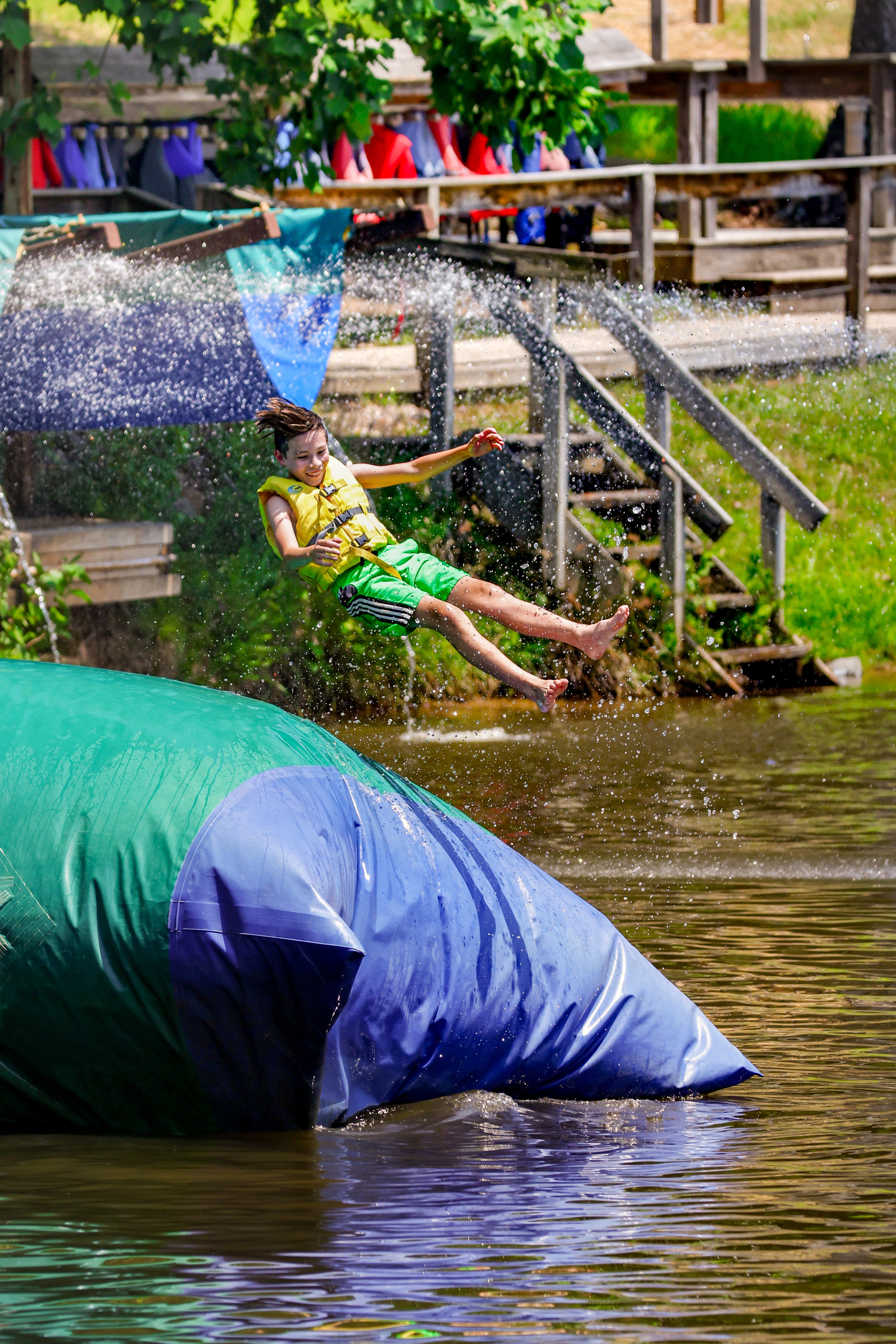 Climb, Jump and Kapow - Launch into the Air | The Blob at Camp Kanata